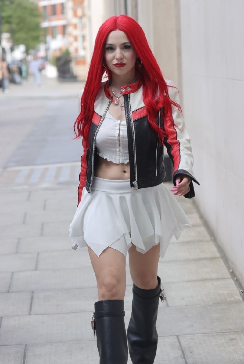 AVA MAX Out in London Ahead of Her Performance at The One Show 07/01 ...