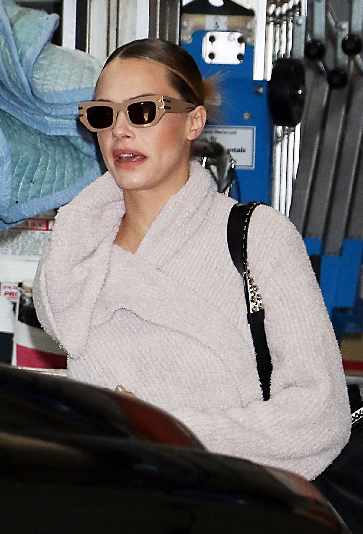 CARA DELEVINGNE Arrives at Live with Kelly and Ryan in New York 07/28 ...