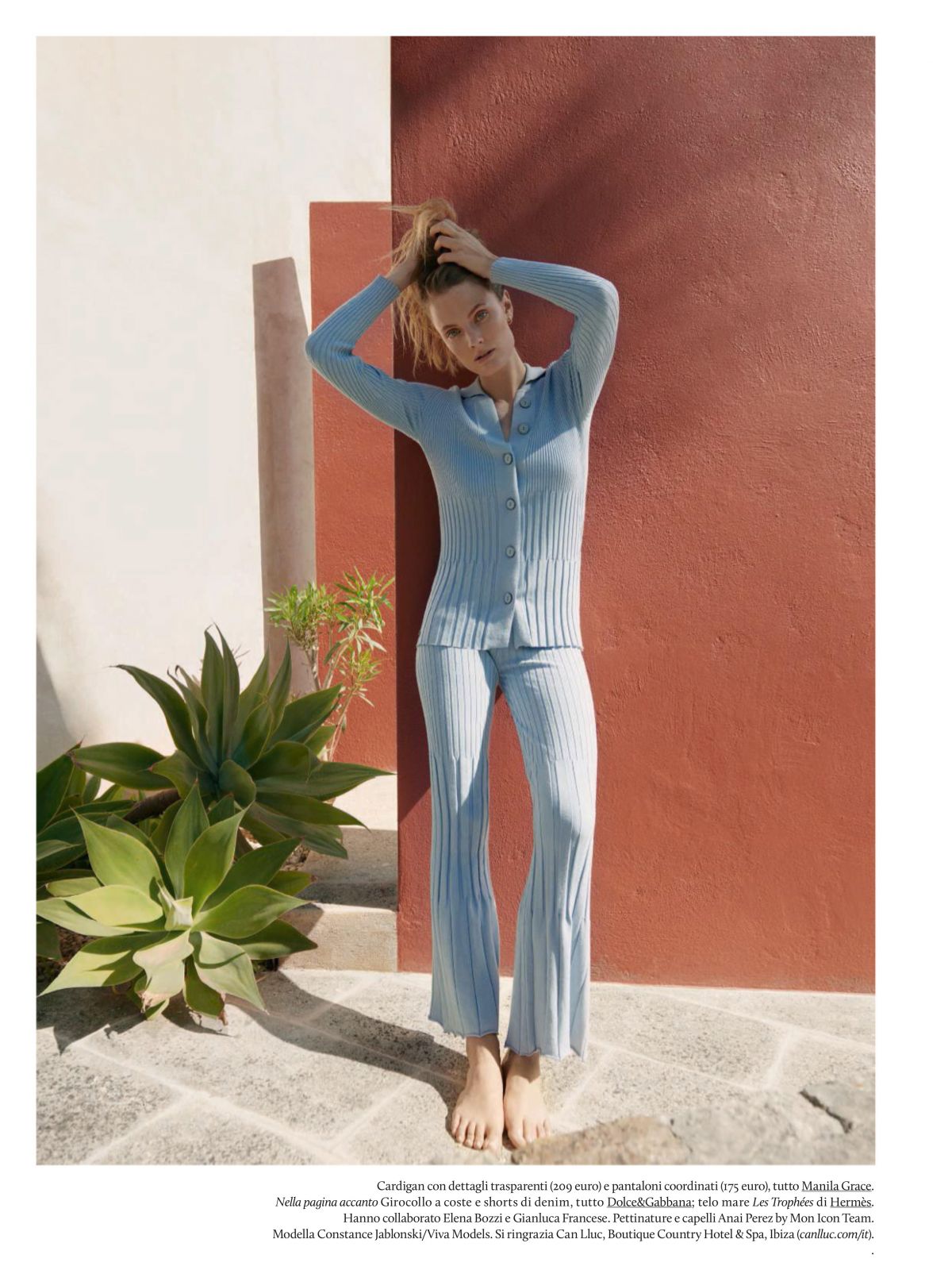 CONSTANCE JABLONSKI in Elle Magazine, Italy July 2022 – HawtCelebs