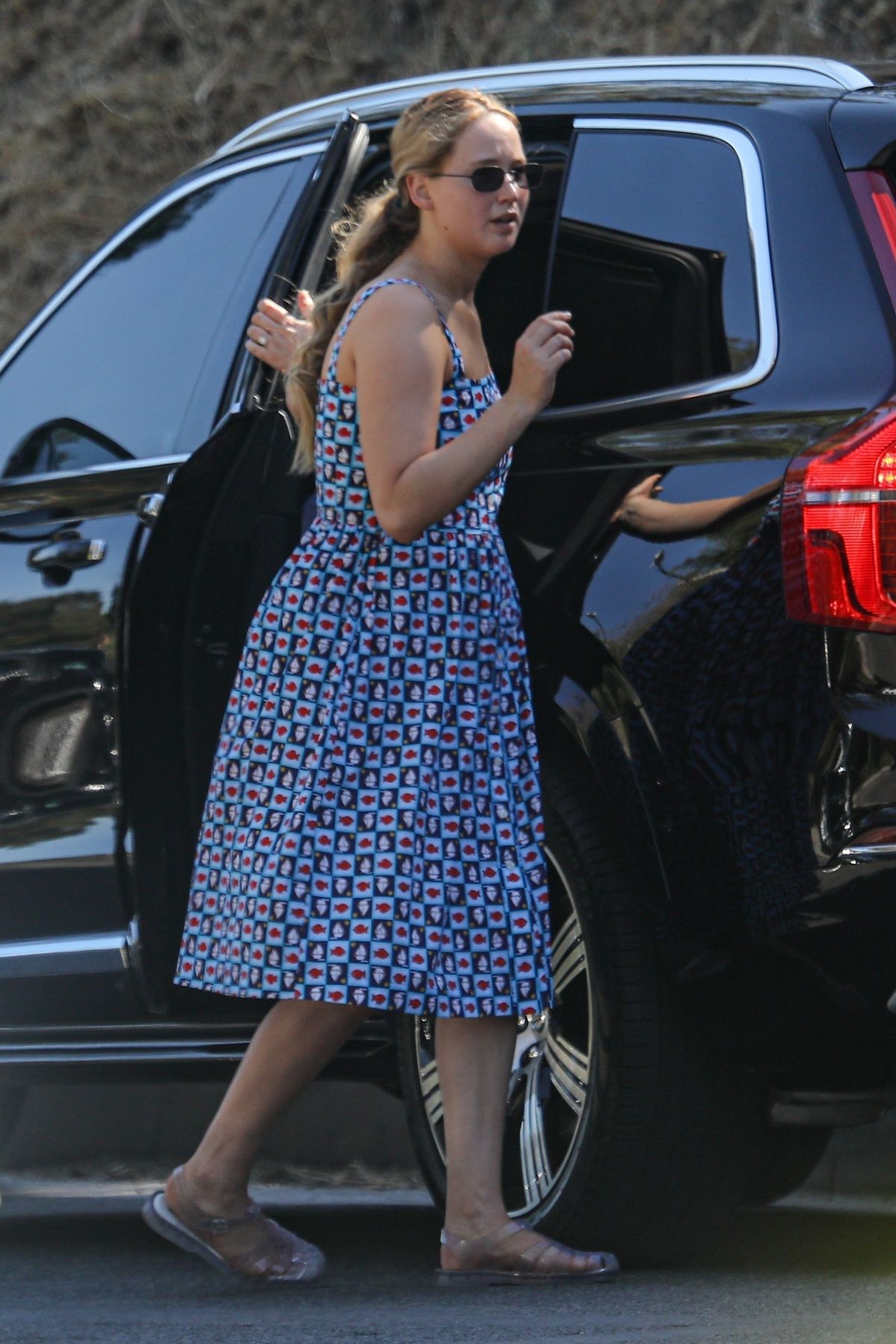 JENNIFER LAWRENCE and Cooke Maroney Out with Their Baby at Coldwater ...