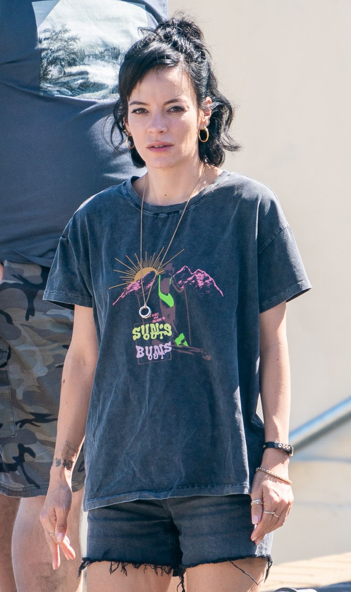 LILY ALLEN on the Set of Dreamland in Margate 07/15/2022 – HawtCelebs