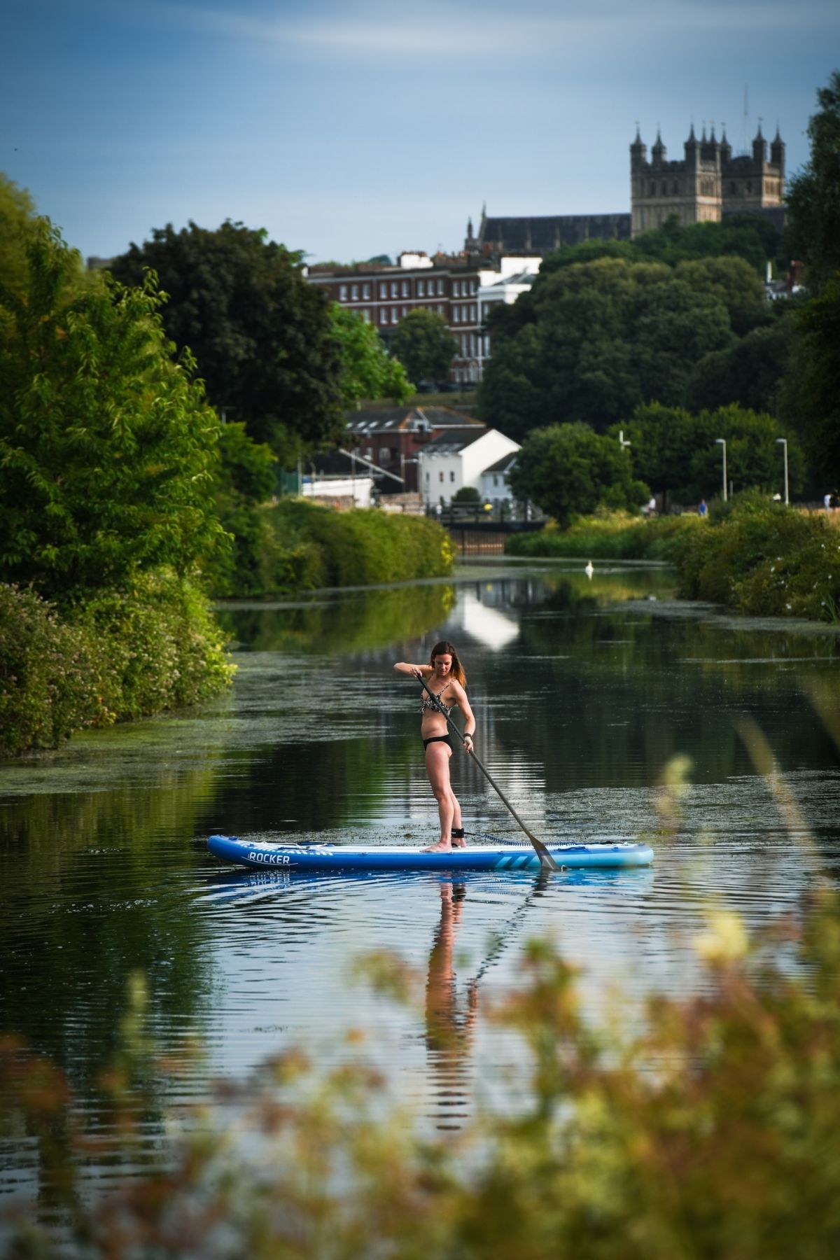 REBECCA GILBERT Out Paddleboard in Exeter 07/12/2022 – HawtCelebs