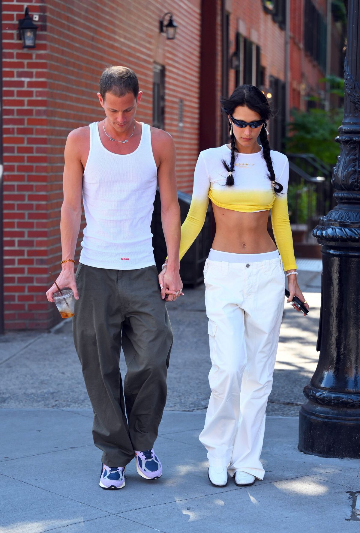 BELLA HADID and Marc Kalman Out in New York 08/15/2022 – HawtCelebs