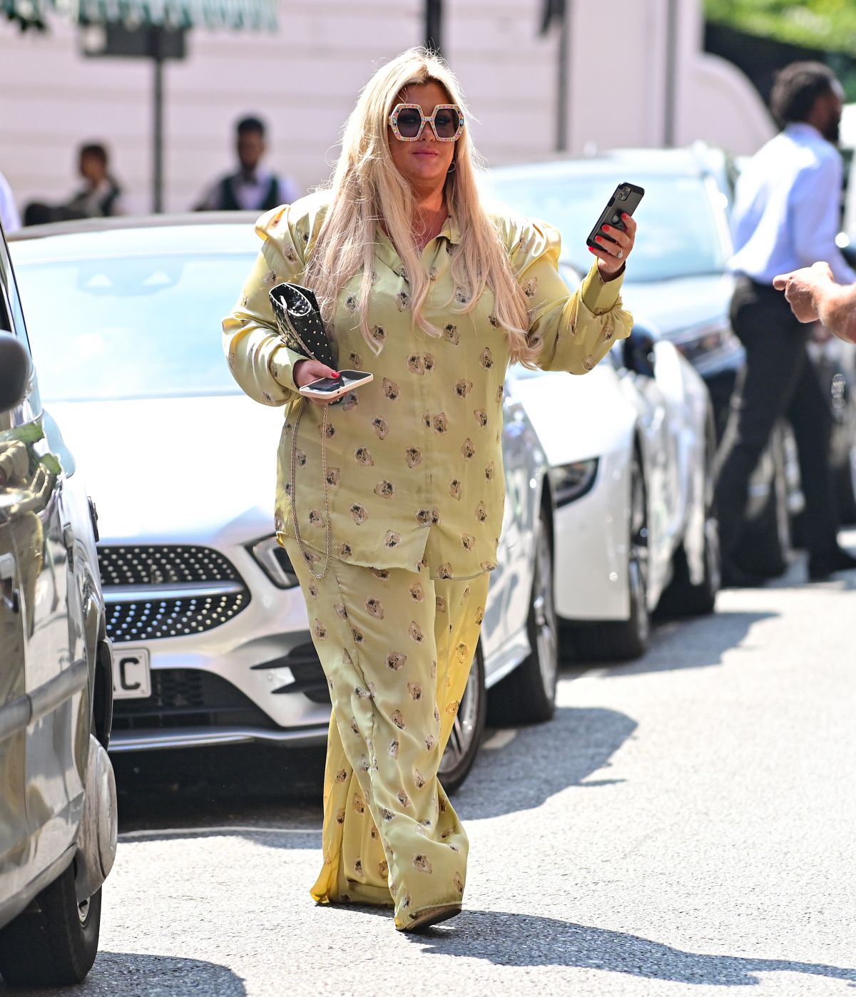 GEMMA COLLINS Out at Harry’s Bar in London 08/21/2022 – HawtCelebs