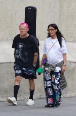 Pregnant MELODY EHSANI and Flea Out in New York 08/26/2022 – HawtCelebs