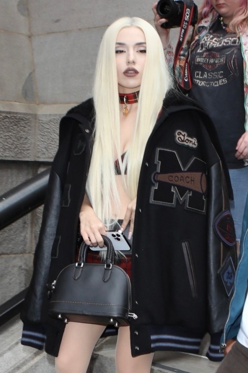 AVA MAX Arrives at Coach Fashion Show at NYFW in New York 09/12/2022 ...