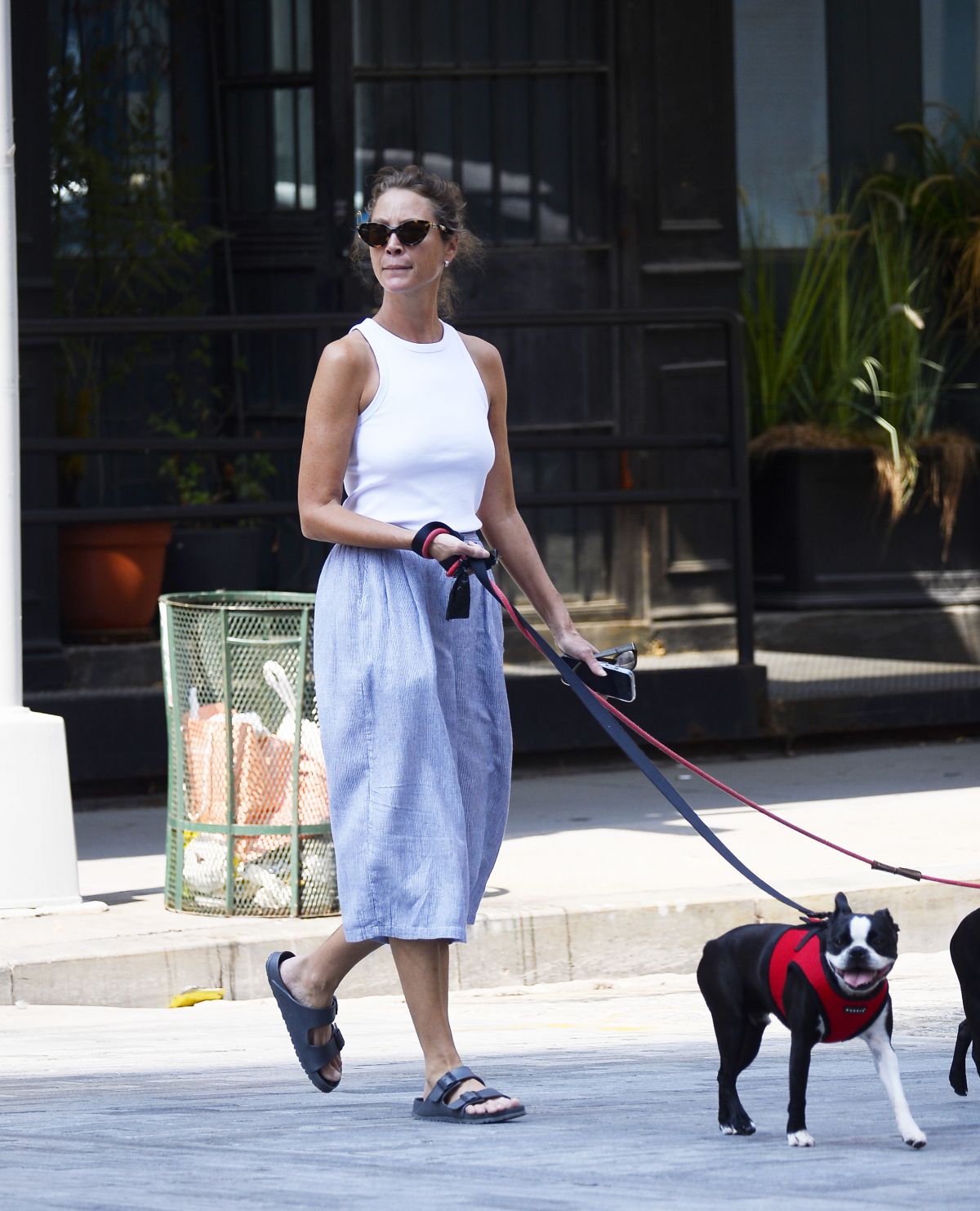 CHRISTY TURLINGTON Out with Her Dog in New York 09/18/2022 – HawtCelebs