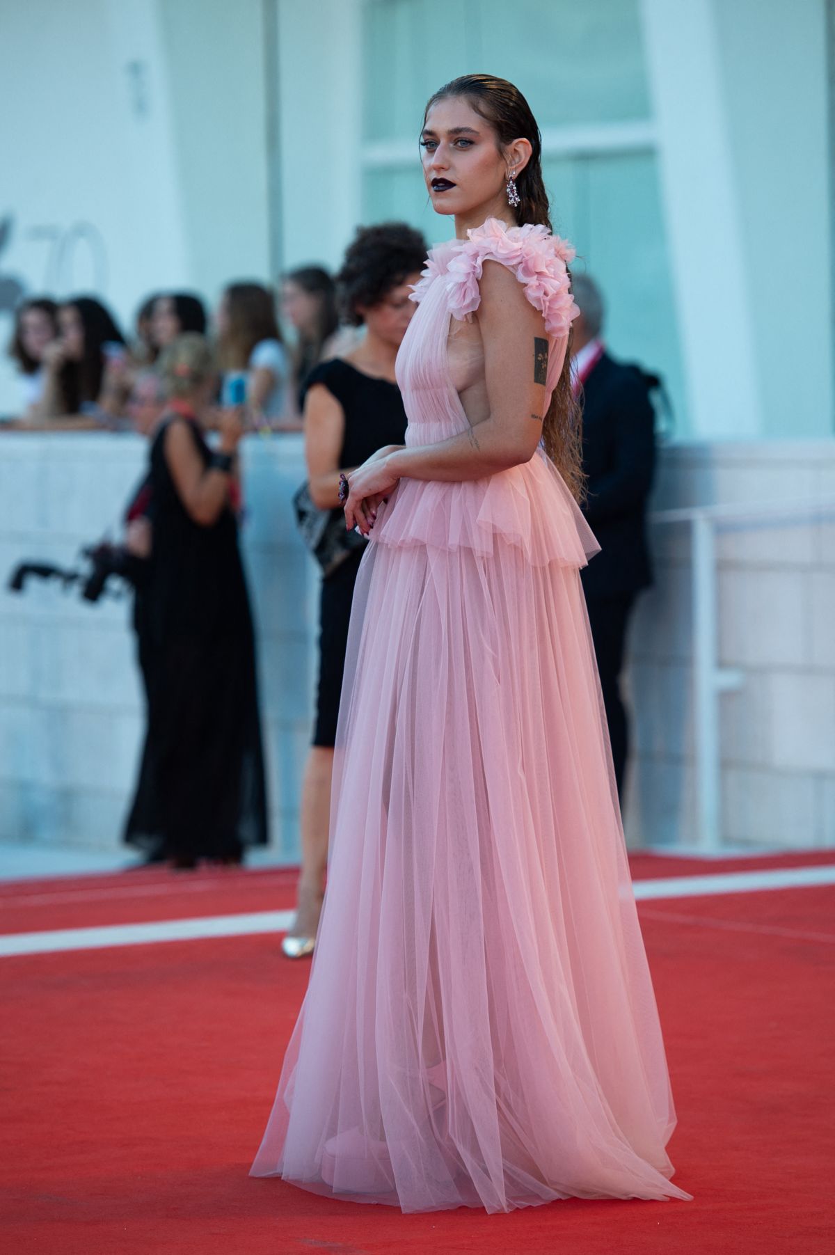 GAIA GOZZI at Bones and All Premiere at 79th Venice International Film ...