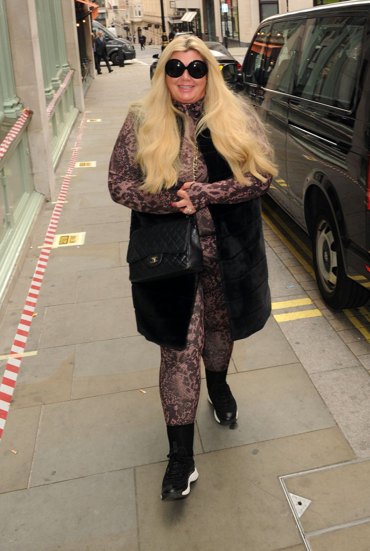 GEMMA COLLINS Shopping at Fortnum and Masons and Doodles in London 09 ...