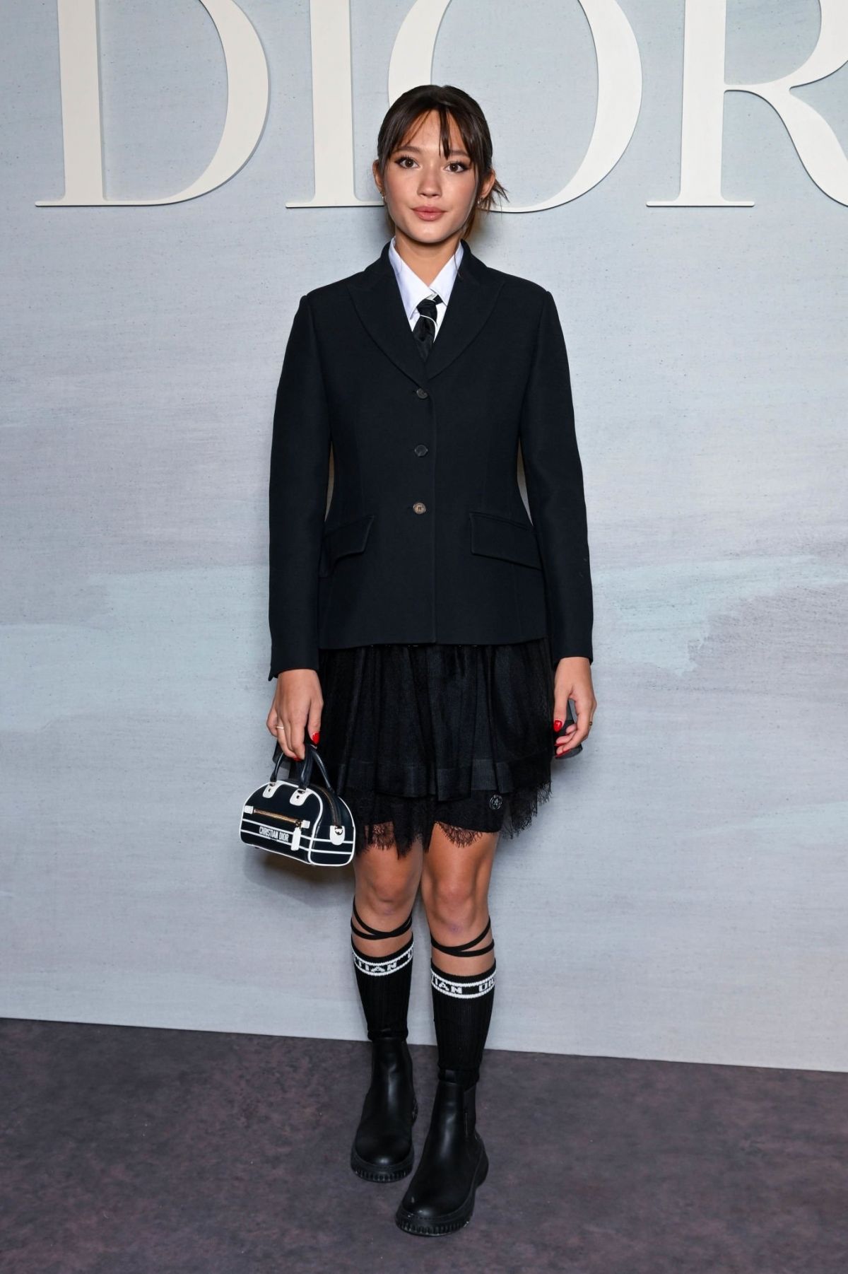 LILY CHEE at Christian Dior Show at Paris Fashion Week 09/27/2022 ...
