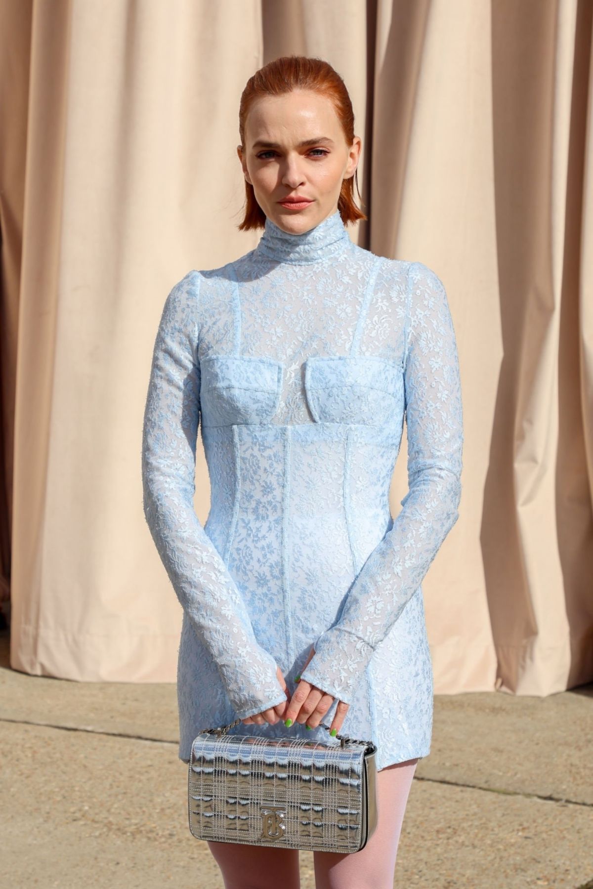 MADELINE BREWER at Burberry Spring/Summer 2023 Fashion Show in London ...