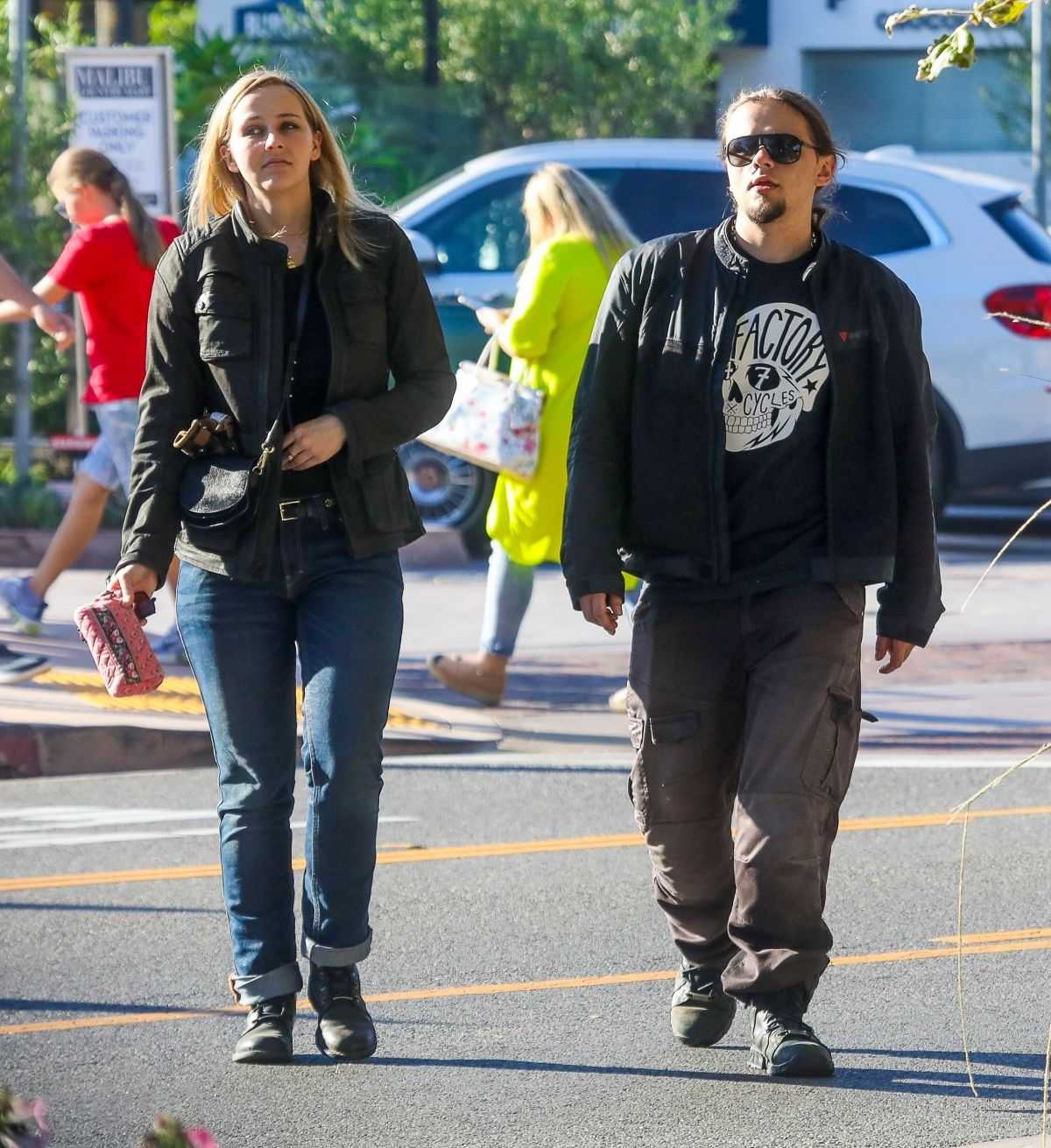 MOLLY SCHIRMANG and Prince Jackson Out for Coffee in Malibu 09/25/2022 ...