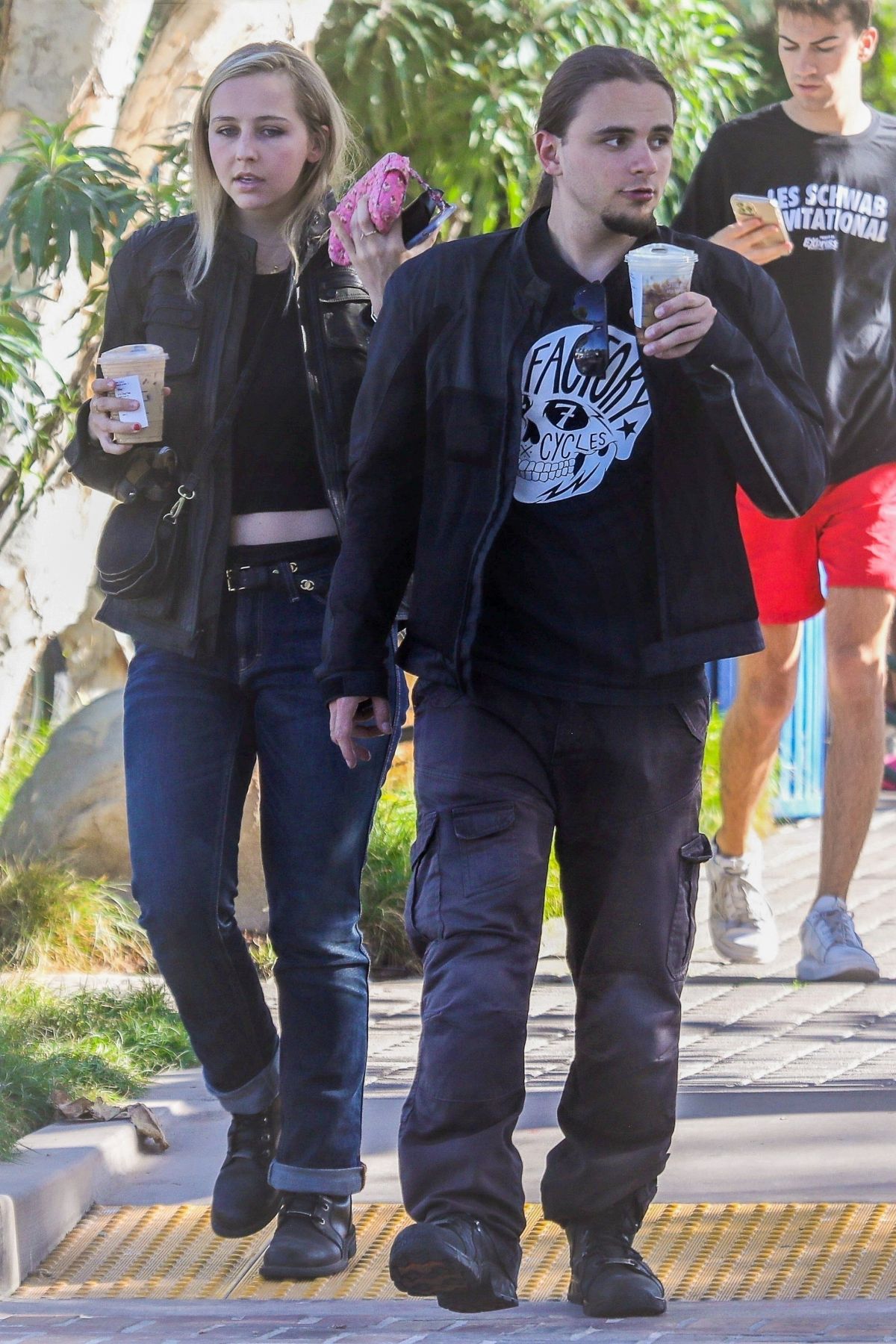 MOLLY SCHIRMANG and Prince Jackson Out for Coffee in Malibu 09/25/2022 ...