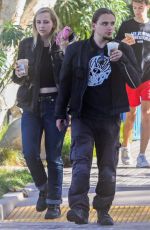 MOLLY SCHIRMANG and Prince Jackson Out for Coffee in Malibu 09/25/2022 ...