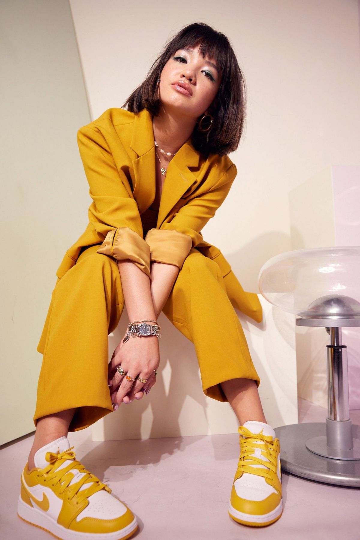 PEYTON ELIZABETH at IMDb Official Portrait Studio at D23 Expo in ...