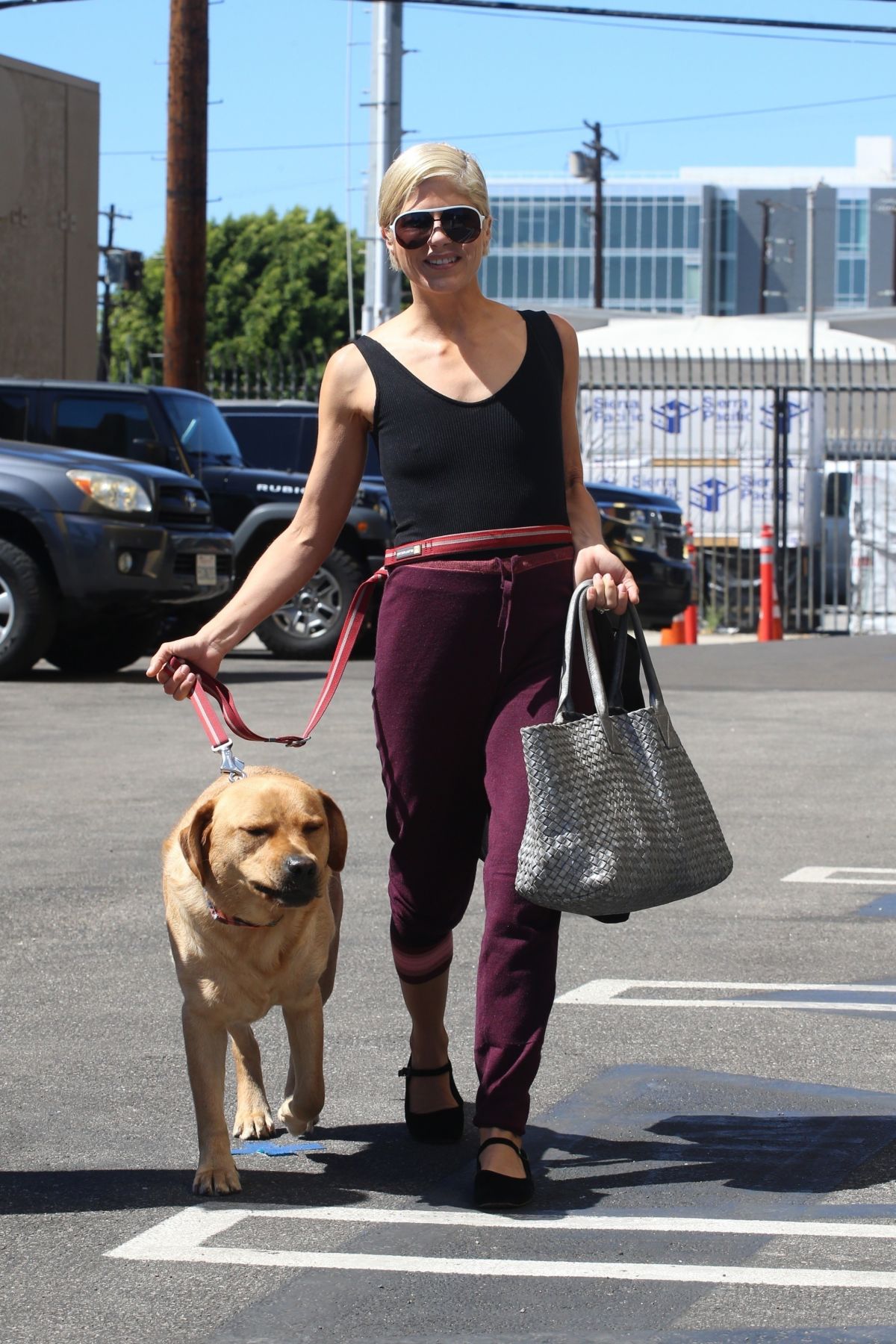 SELMA BLAIR Out with Her Service Dog in Los Angeles 09/21/2022 – HawtCelebs