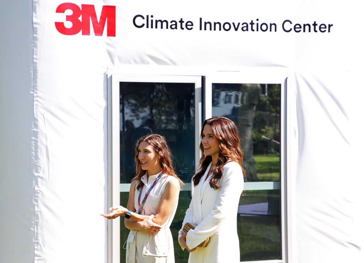 SOPHIA BUSH at 3m Climate Innovation Center at Climate Week 2022 in New ...