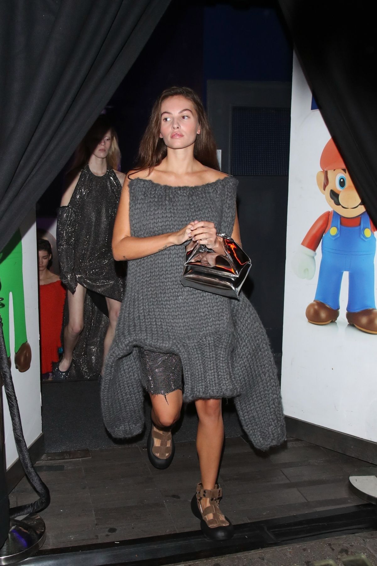 THYLANE BLONDEAU Arrives at JW Anderson Show in London 09/117/2022 ...