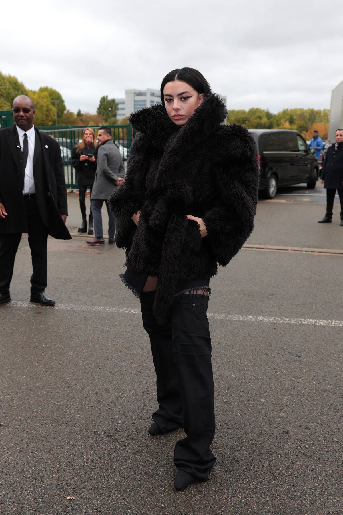 CHARLI XCX at Balenciaga fashion Show at PFW in Paris 10/02/2022 ...