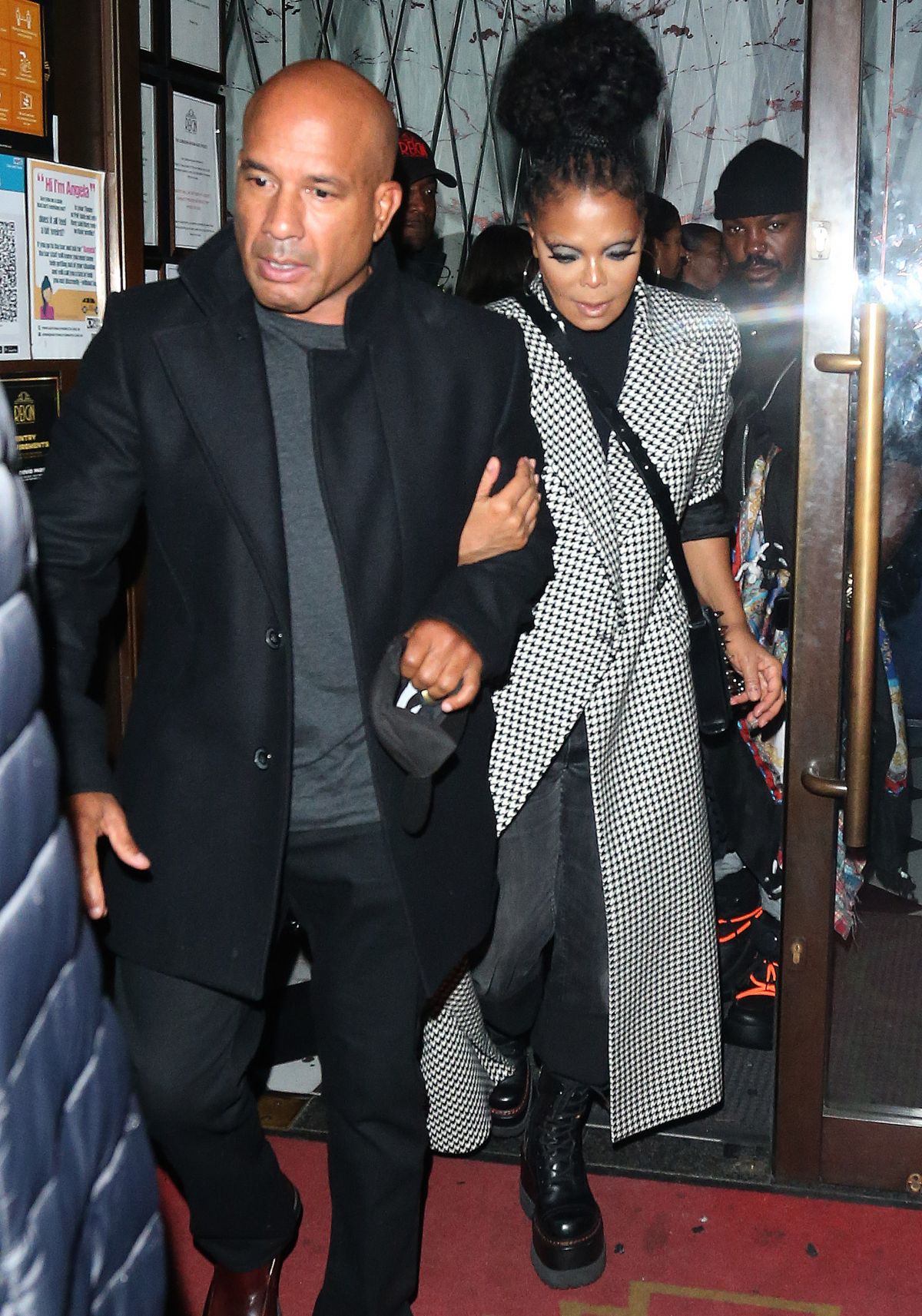 JANET JACKSON Leaves Reign Nightclub in London 10/11/2022 – HawtCelebs