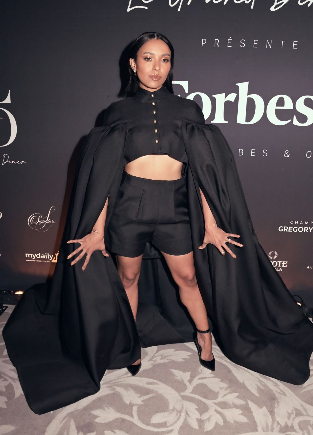 KAT GRAHAM at Forbes Fashion Week Awards Dinner in Paris 09/30/2022 ...