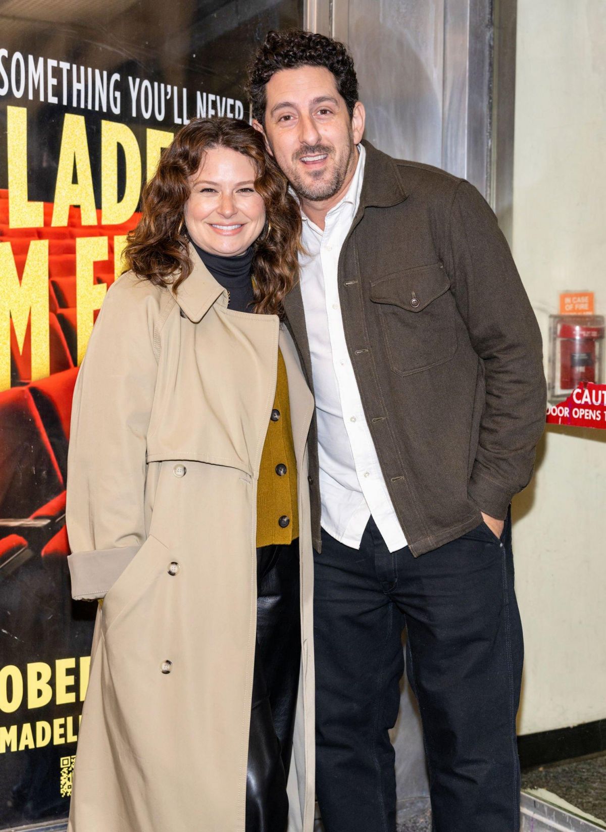 KATIE LOWES and Adam Shapiro at She Said Screening at 31st Philadelphia ...