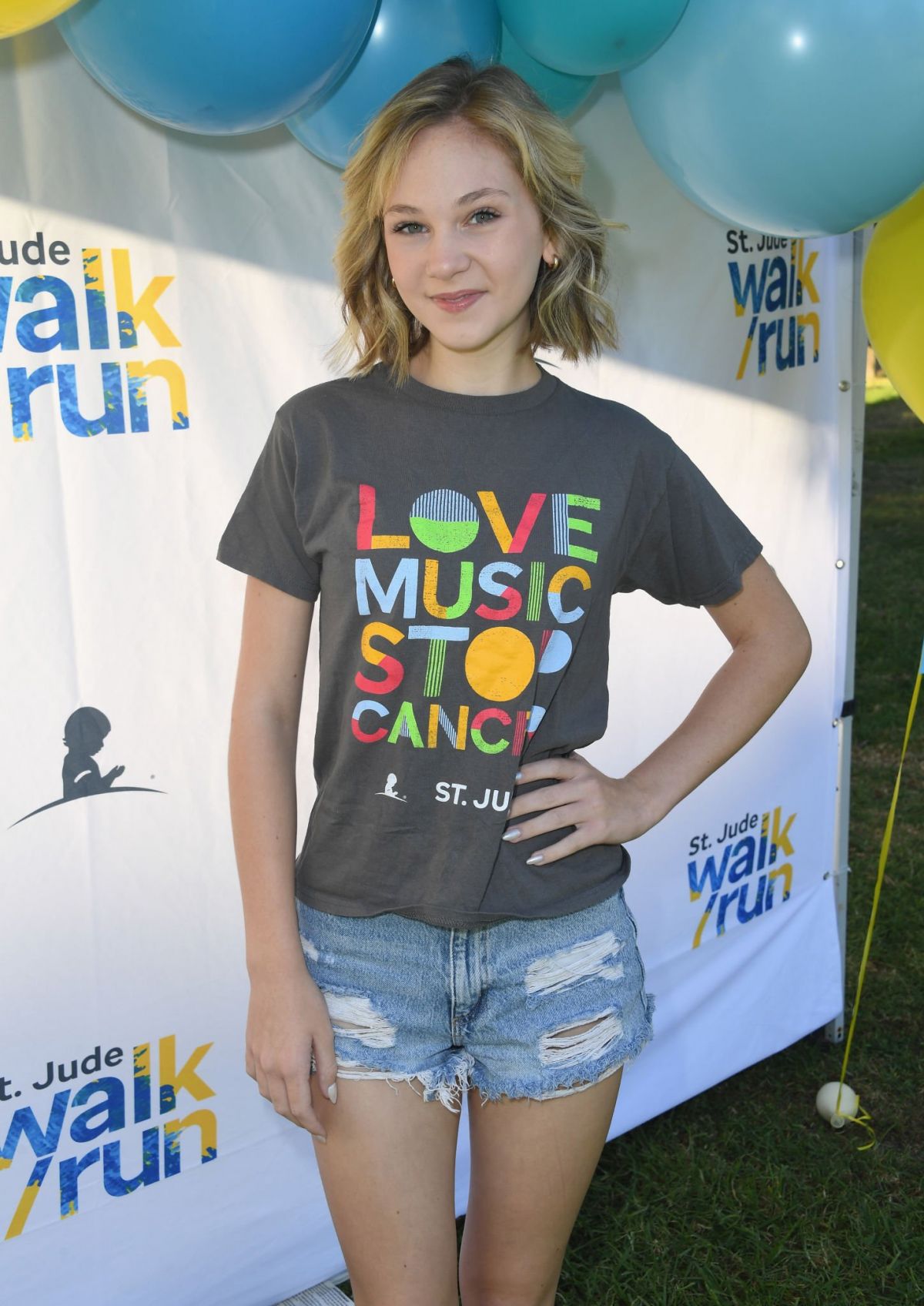 LILY BROOKS O’BRIANT at St. Jude Walk in Los Angeles 09/24/2022 ...