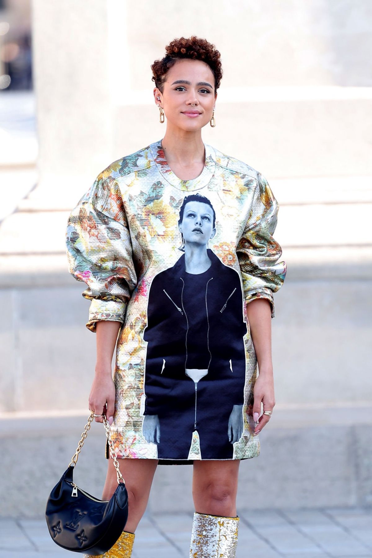 NATHALIE EMMANUEL at Louis Vuitton Spring/summer 2023 Fashion Show in ...