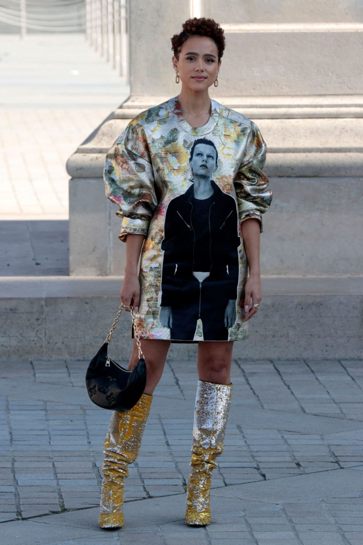 NATHALIE EMMANUEL at Louis Vuitton Spring/summer 2023 Fashion Show in ...