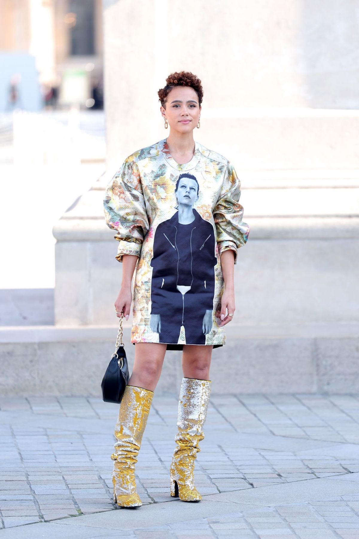 NATHALIE EMMANUEL at Louis Vuitton Spring/summer 2023 Fashion Show in ...