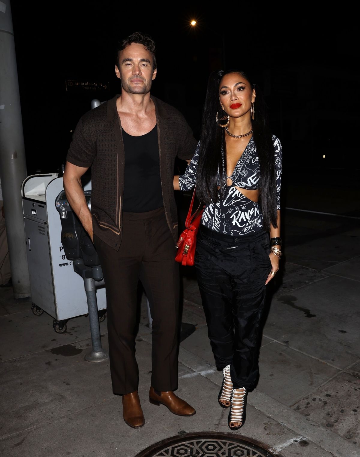 NICOLE SCHERZINGER and Thom Evans Arrives for Dinner at Craig’s in West ...