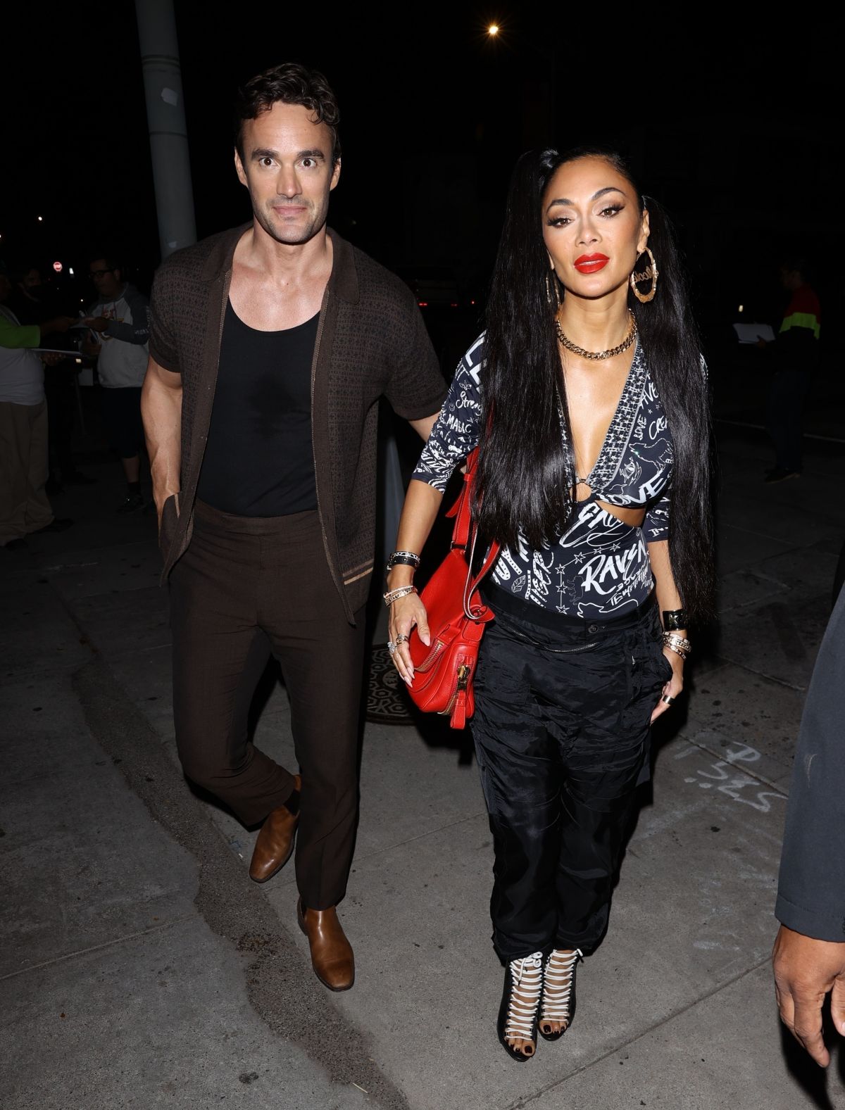 NICOLE SCHERZINGER and Thom Evans Arrives for Dinner at Craig’s in West ...