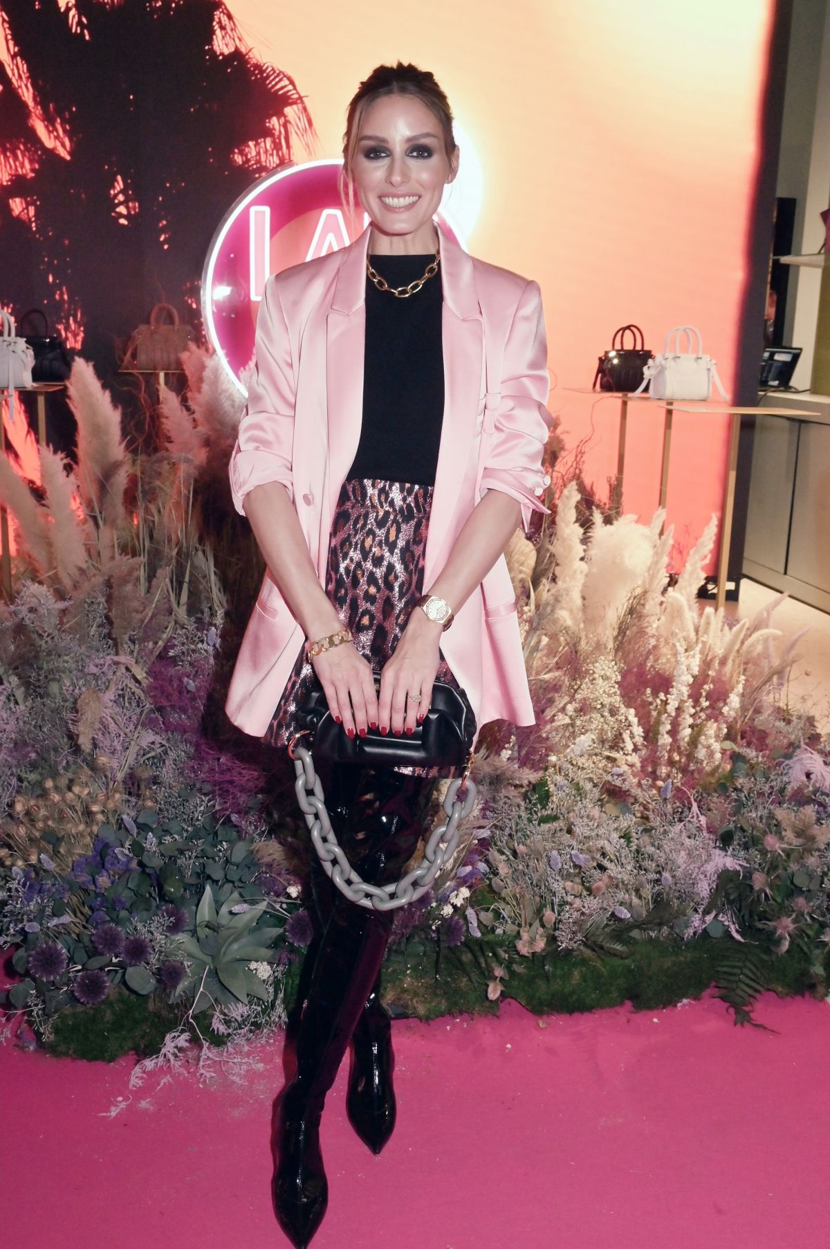 OLIVIA PALERMO at Sunset Dream Party at Maison Lancel in Paris 09/29 ...