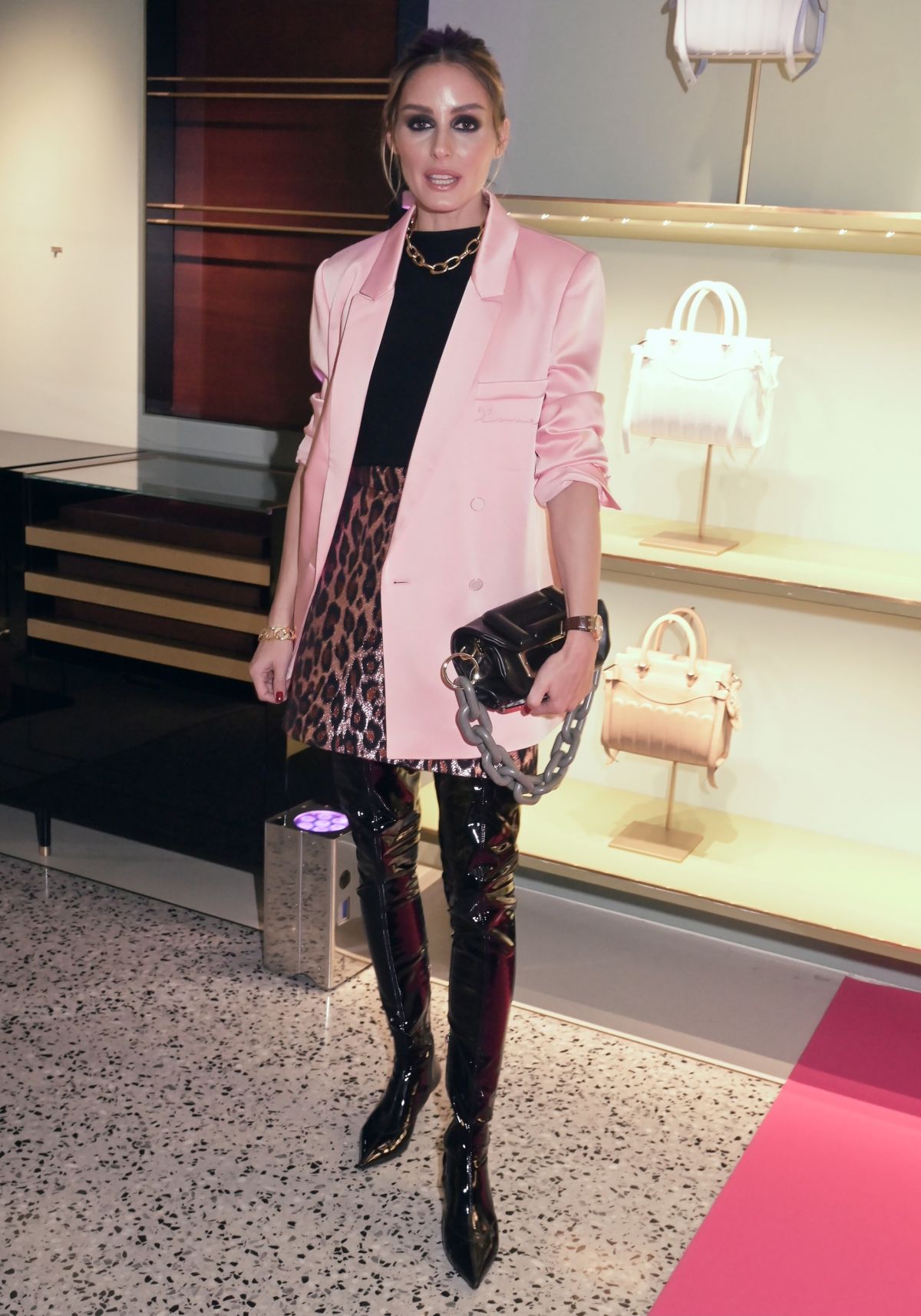 OLIVIA PALERMO at Sunset Dream Party at Maison Lancel in Paris 09/29 ...