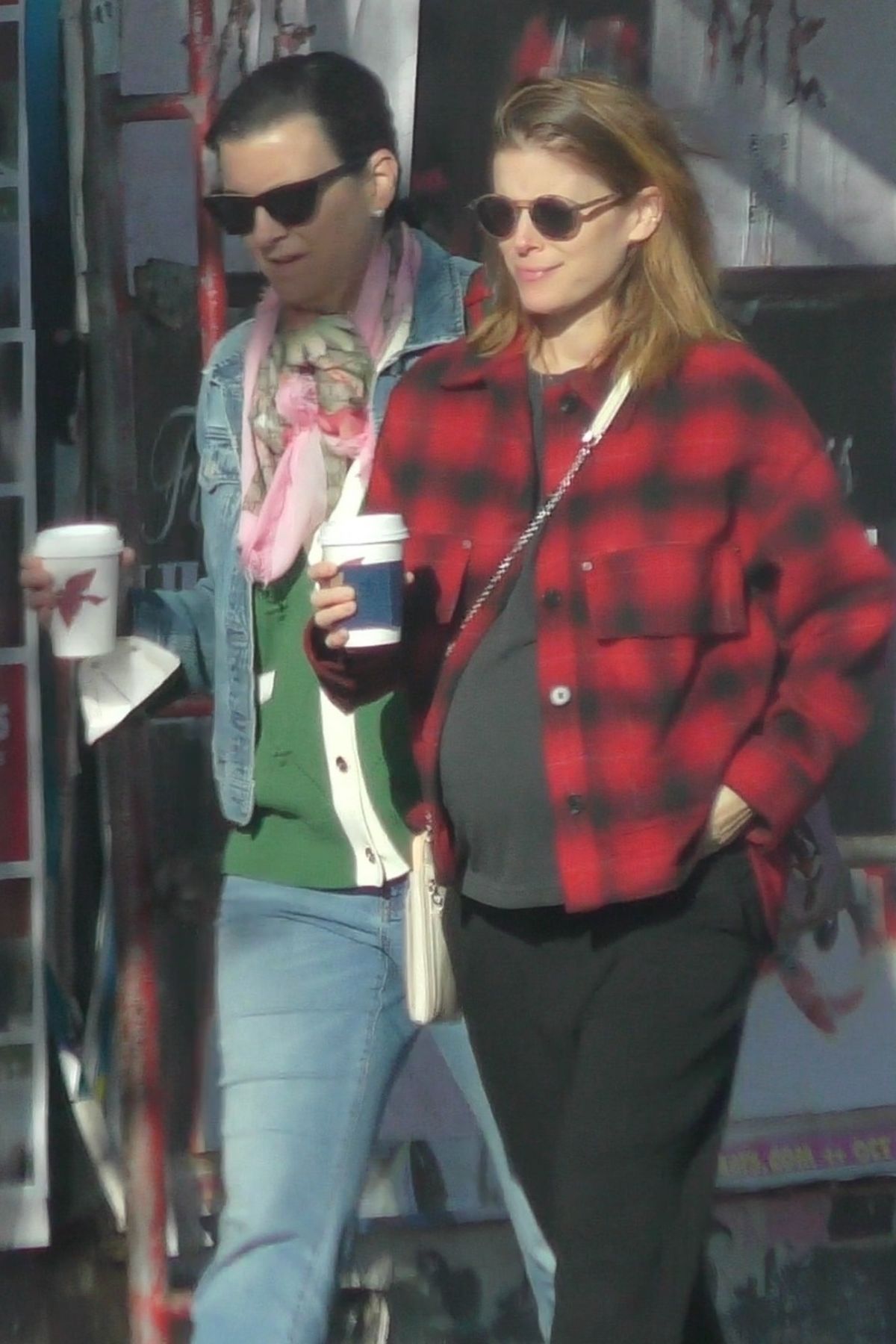 Pregnant KATE MARA Out for Coffee to Go in Los Angeles 10/24/2022 ...