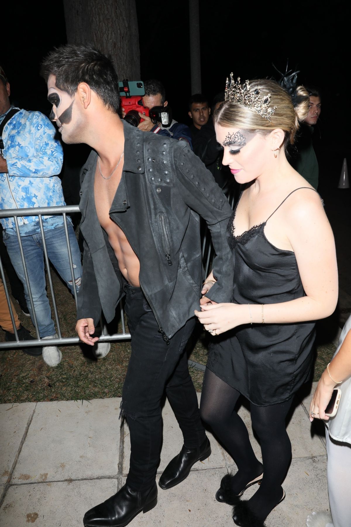 TAYLOR DOME Arrives at Casamigos Halloween Party in Beverly Hills 10/28 ...