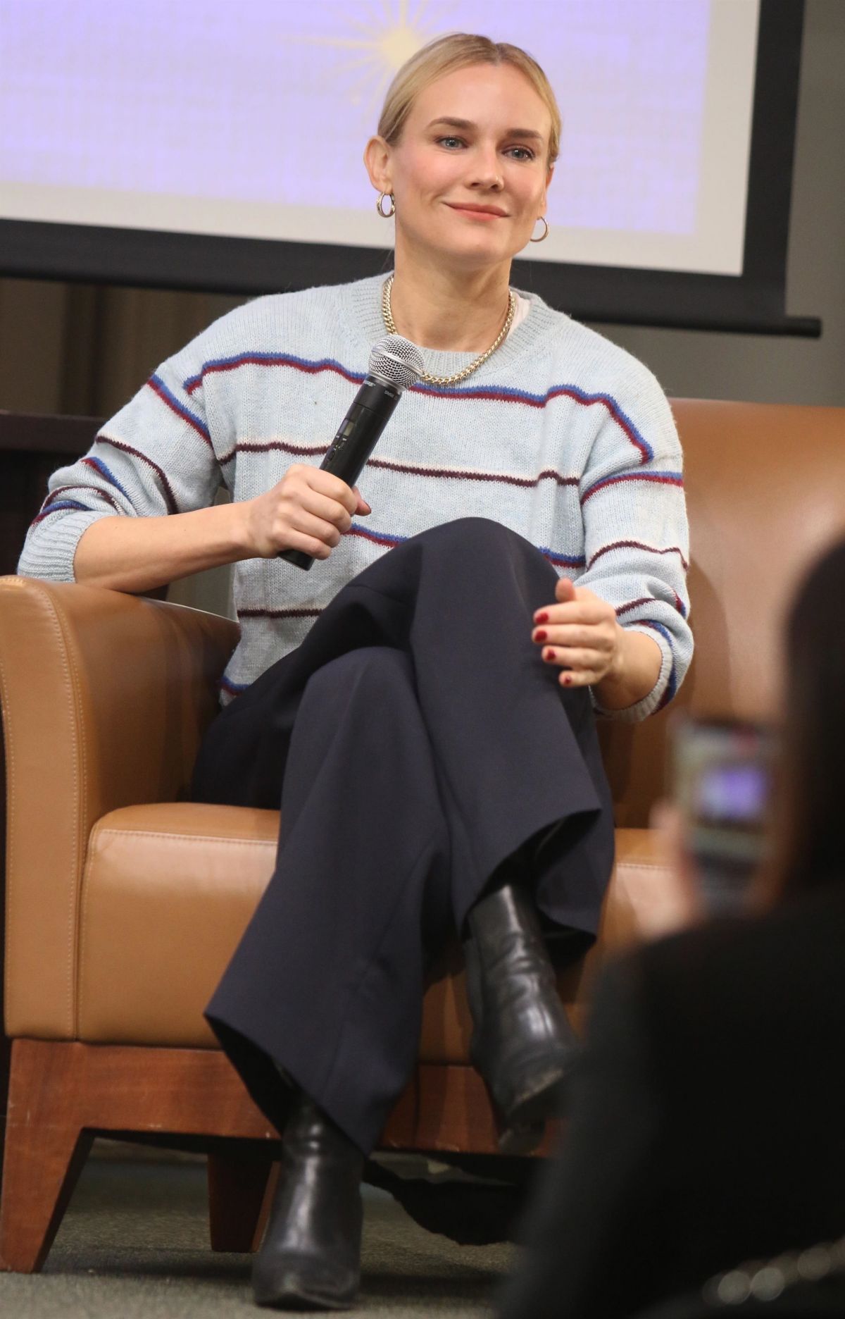 DIANE KRUGER Hosts a Book Signing for Her Children’s Book A Name from ...