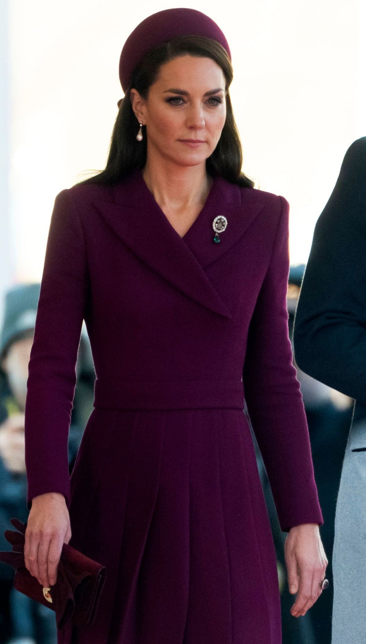 KATE MIDDLETON Greets President Cyril Ramaphosa of South Africa in ...