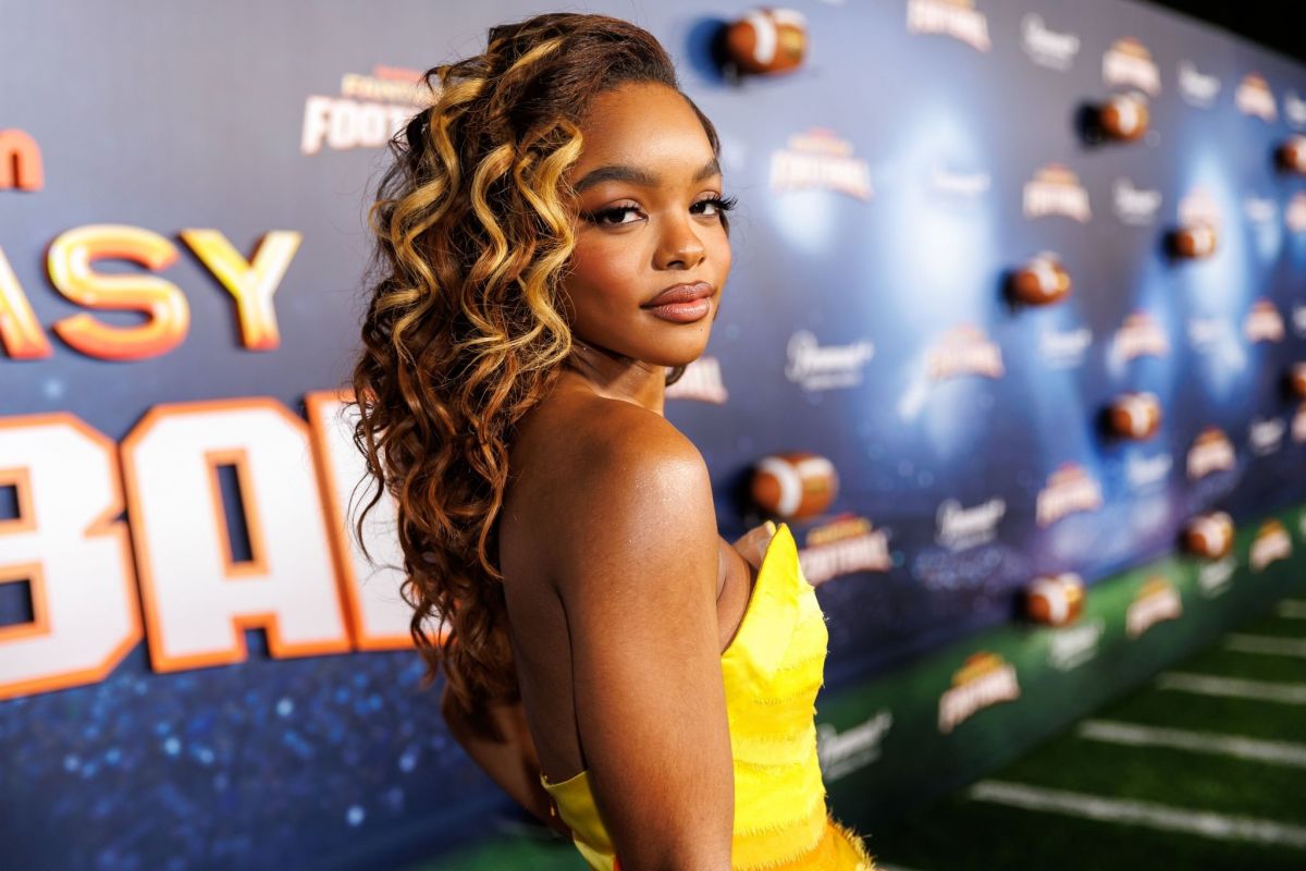 MARSAI MARTIN at Fantasy Football Premiere Event in Los Angeles 11/17 ...