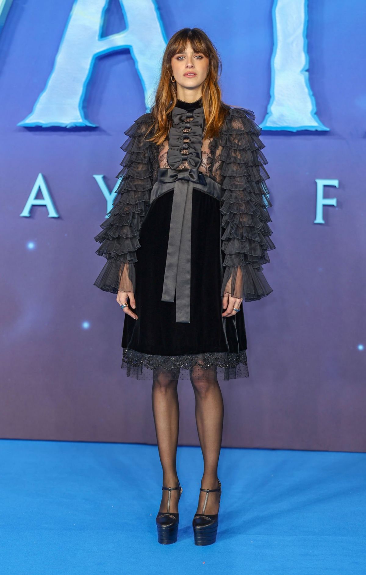 BENEDETTA PORCARLOLI at Avatar: The Way of Water Premiere in London 12 ...