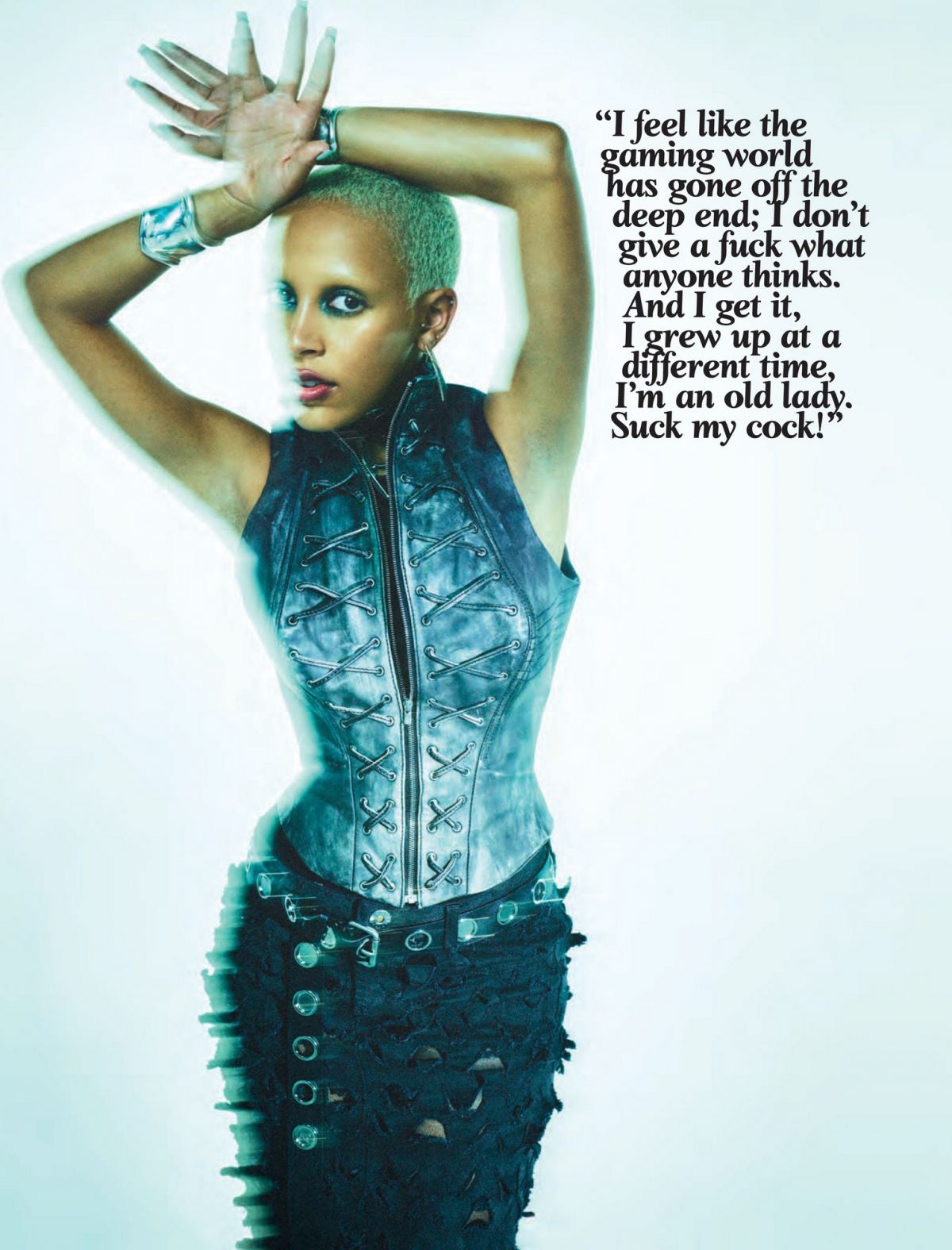 DOJA CAT in Dazed Magazine, Winter 2022 – HawtCelebs