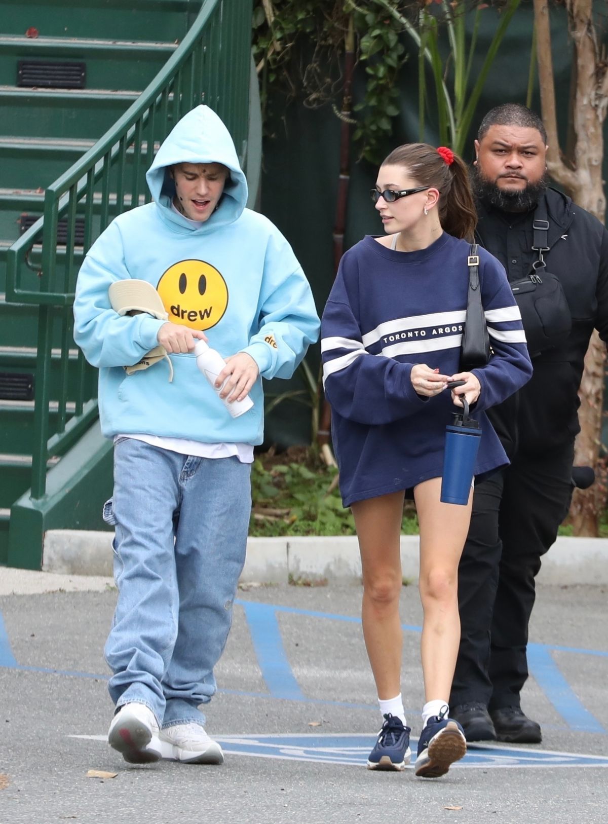 HAILEY and Justin BIEBER Out for Workout at Hot Yoga in Los Angeles 12 ...
