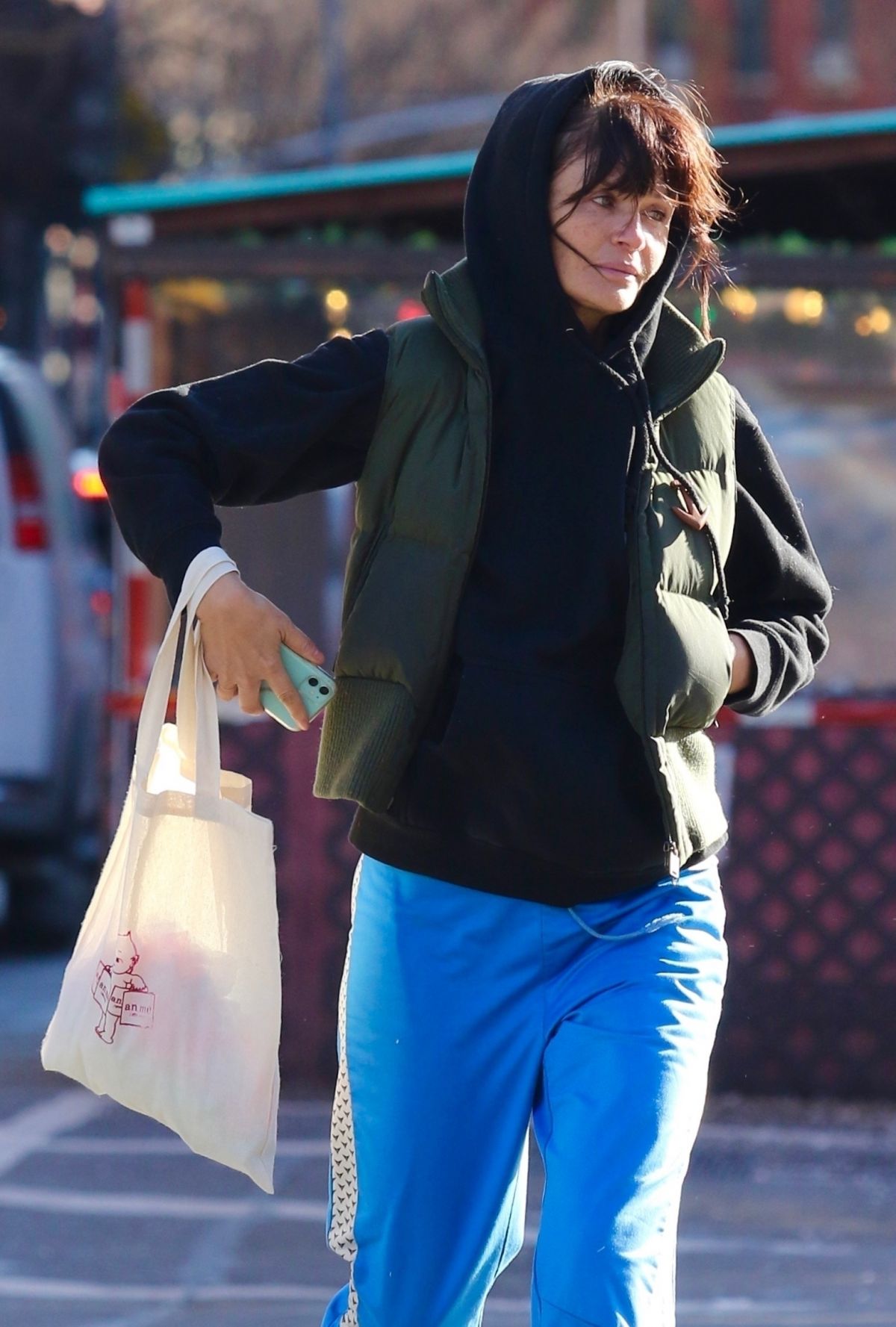 HELENA CHRISTENSEN Heading to a Gym in New York 12/14/2022 – HawtCelebs