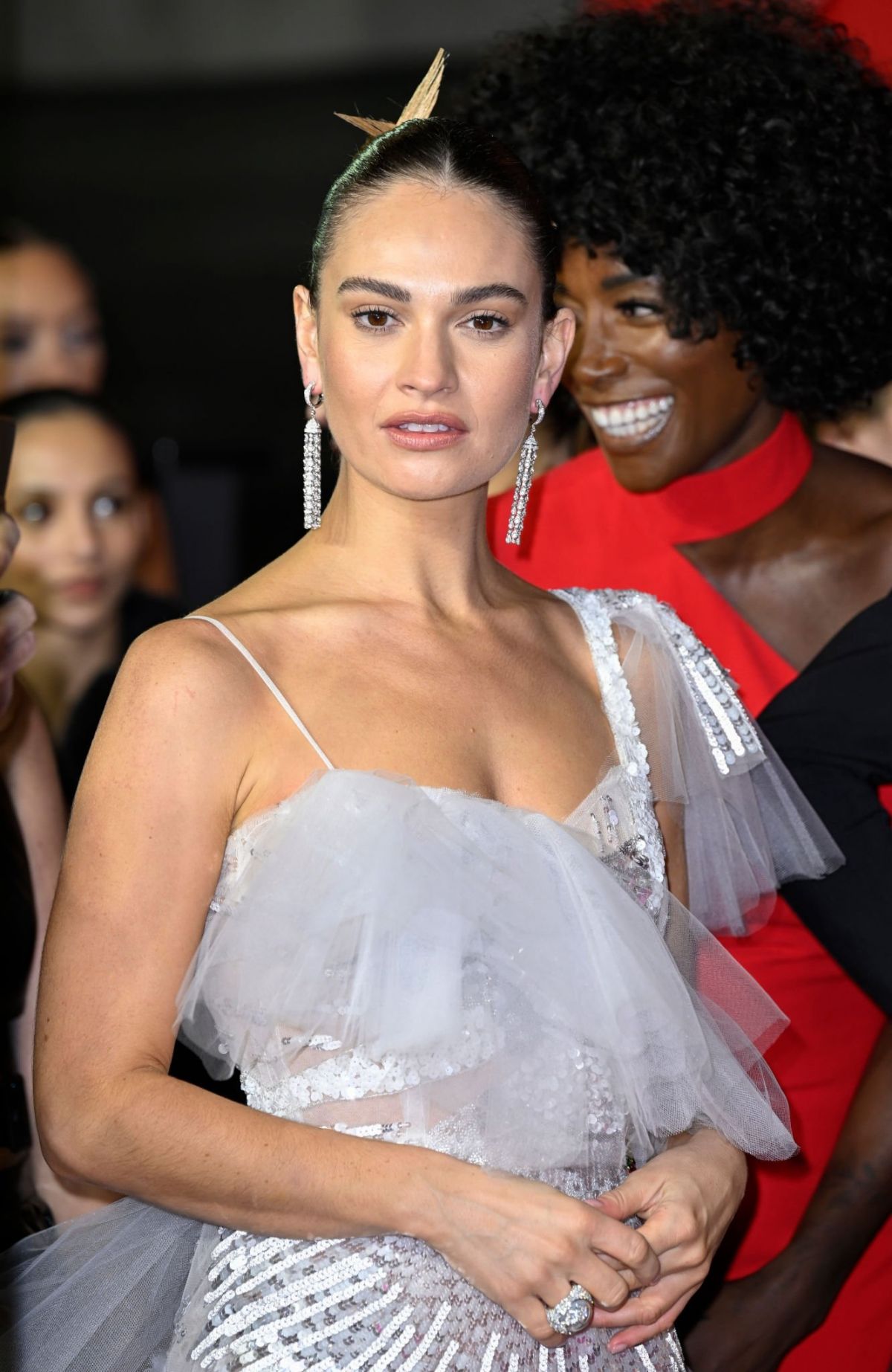LILY JAMES at Fashion Awards 2022 in London 12/05/2022 – HawtCelebs