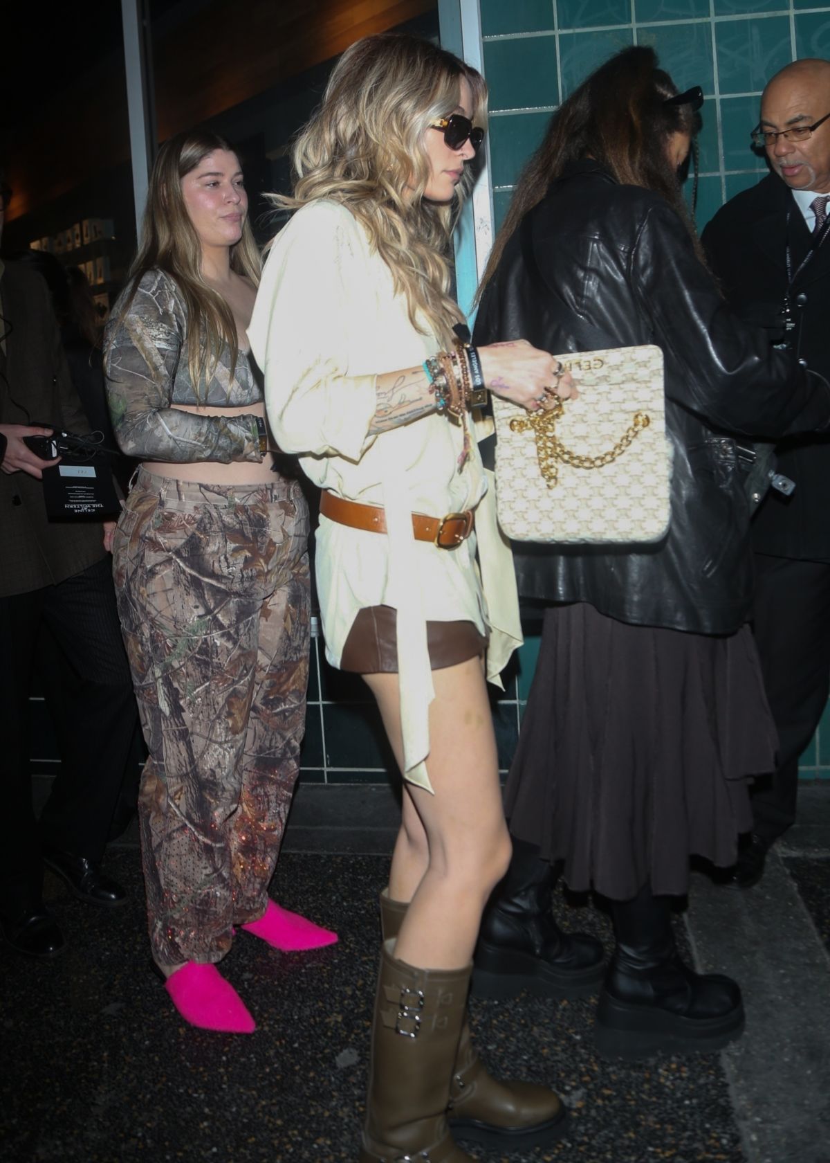 PARIS JACKSON Arrives at Celine at The Wiltern Fashion Show in Los ...