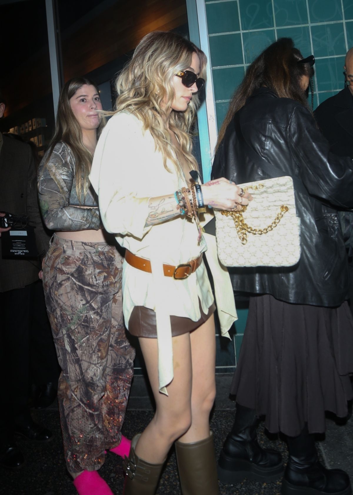 PARIS JACKSON Arrives at Celine at The Wiltern Fashion Show in Los ...