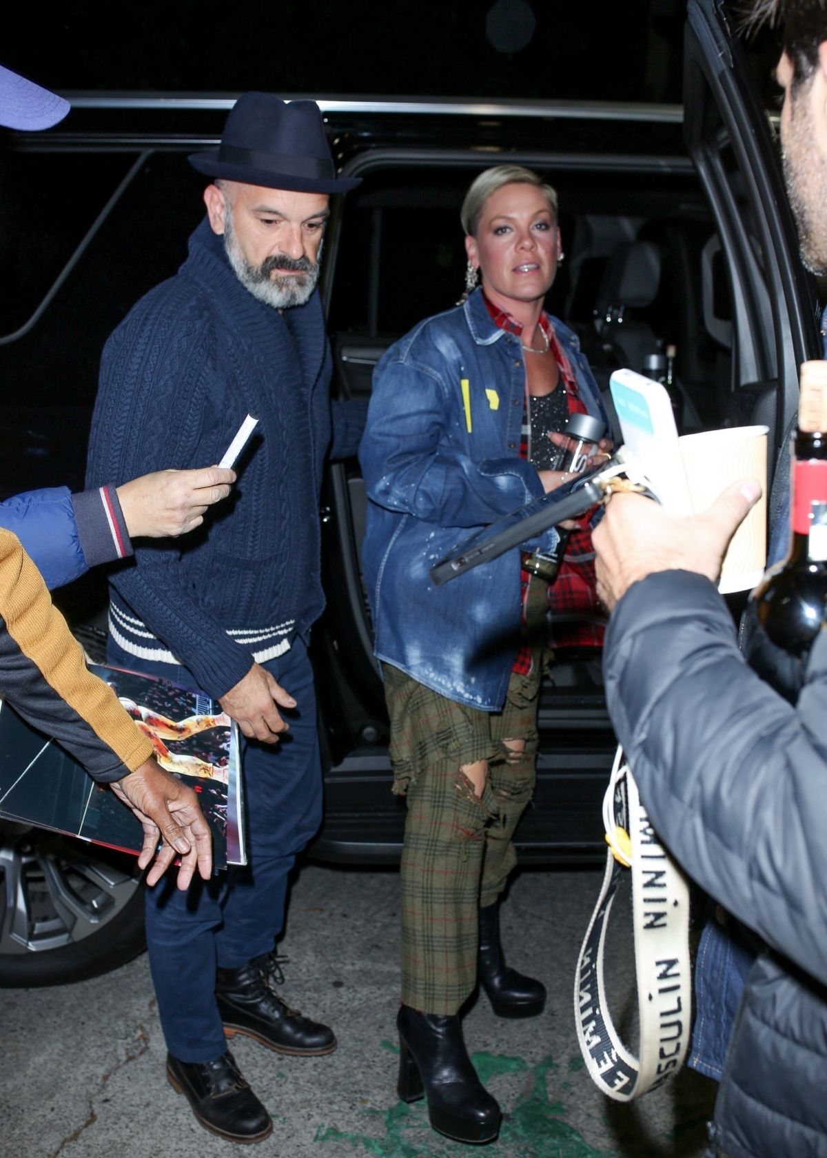 PINK Arrives at Hanukkah Sessions Benefit Concert at Largo at the ...