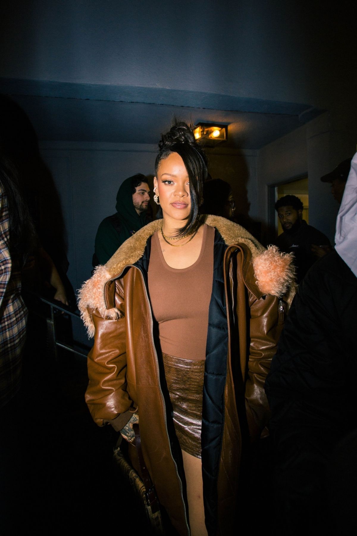 RIHANNA Arrives at ASAP Rock’s Performance for Amazon Music at Red ...