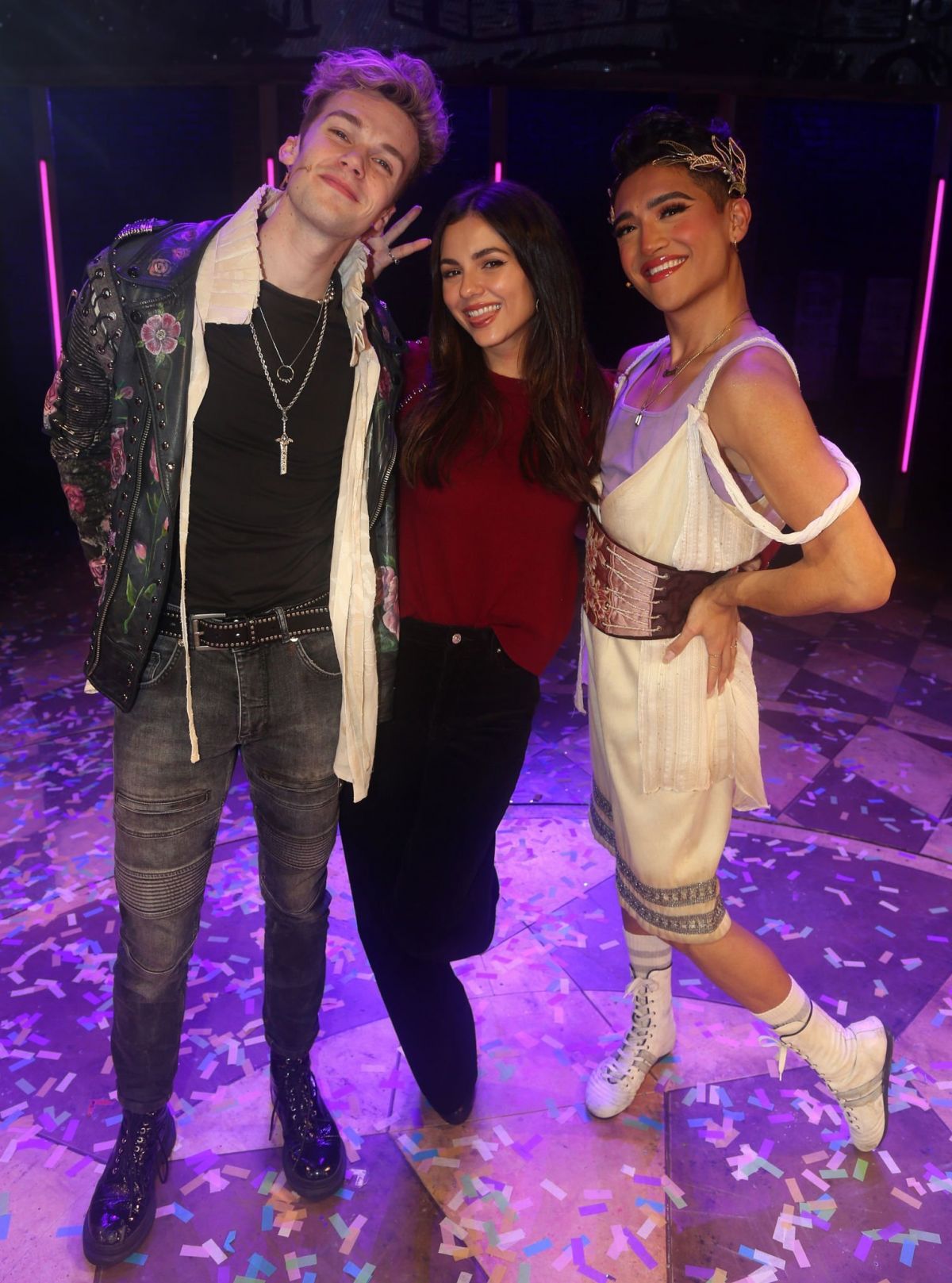 VICTORIA JUSTICE on the Backstage of New Musical & Juliet on Broadway ...