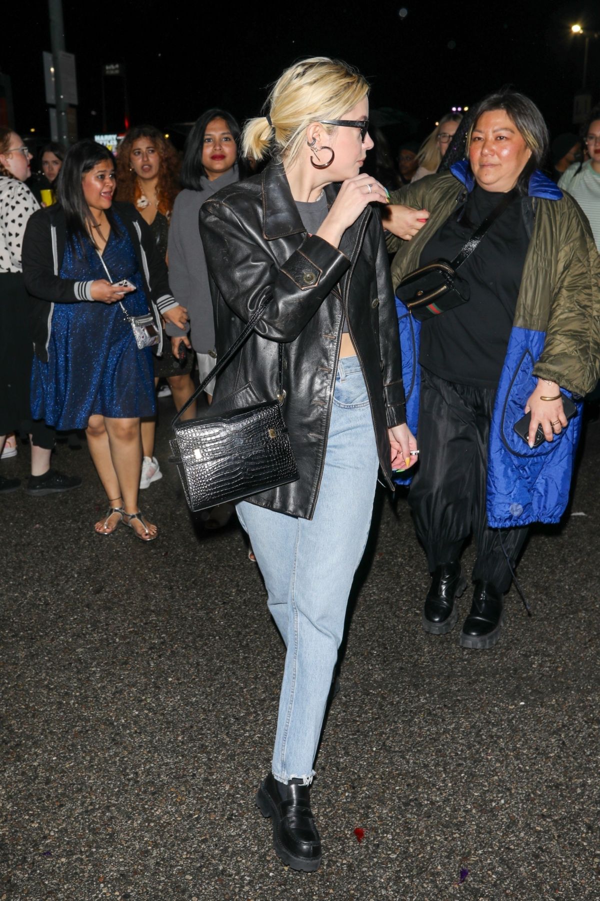 ASHLEY BENSON Leaves Harry Styles Concert at Kia Forum in Inglewood 01 ...